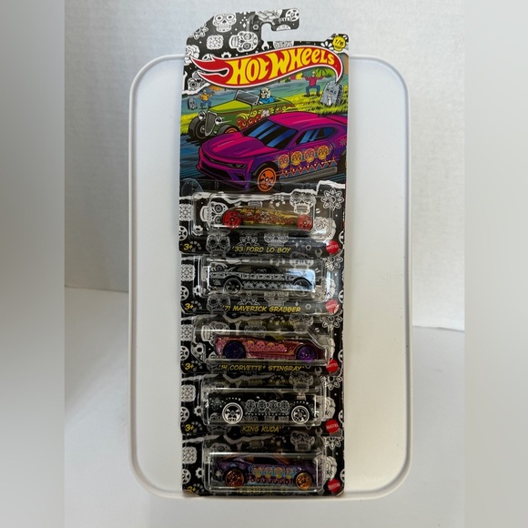 Mattel | Toys | Mattel Hotwheels Day Of The Dead Set Of 5 Cars 220 | Poshmark